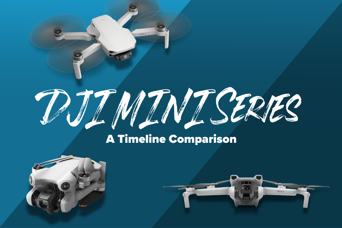 DJI Mini Series Timeline Comparison