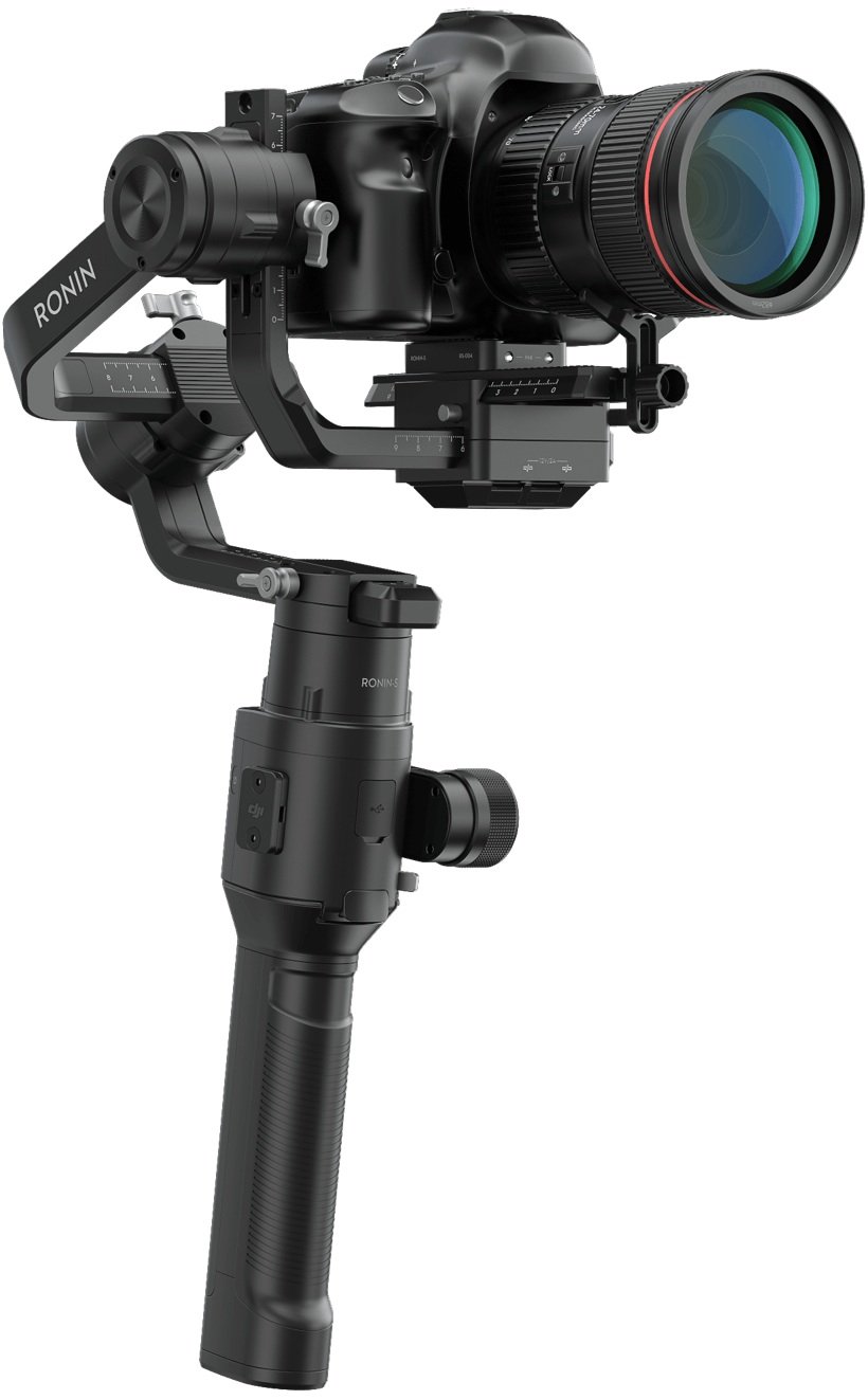DJI Ronin-S Standard: Professional Stabilization ina One-Handed Gimbal